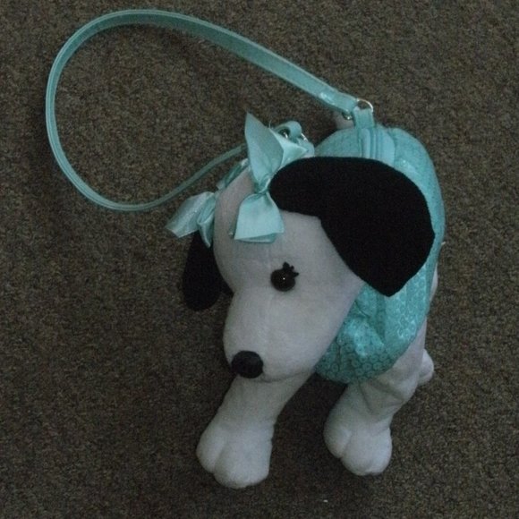 Poochie & Co | Accessories | Poochie Co Puppy Dog Purse Plush Stuffed ...